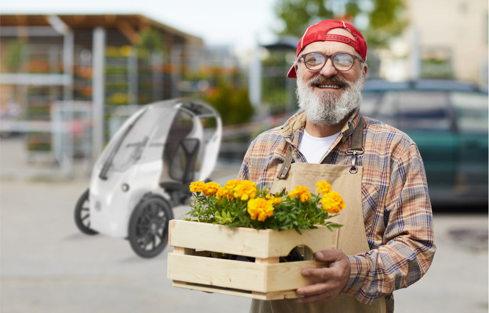 Veemo, Enclosed Electric Tricycles for Commuting and Urban use