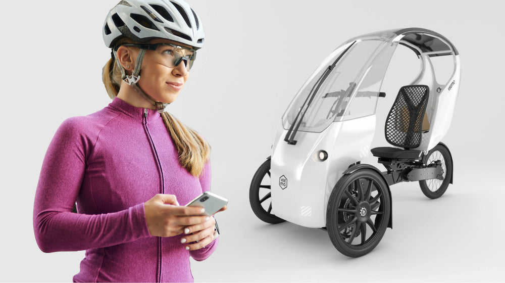 Veemo, tricycles électriques fermés pour les déplacements quotidiens et ...